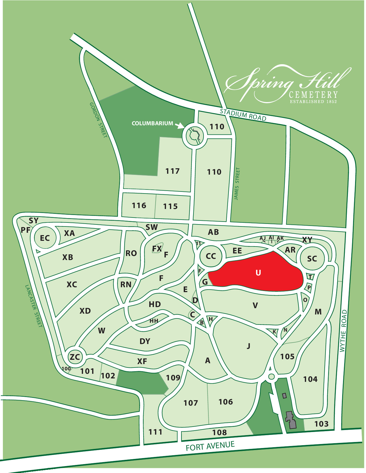 Spring Hill Cemetery | Adams, Thomas