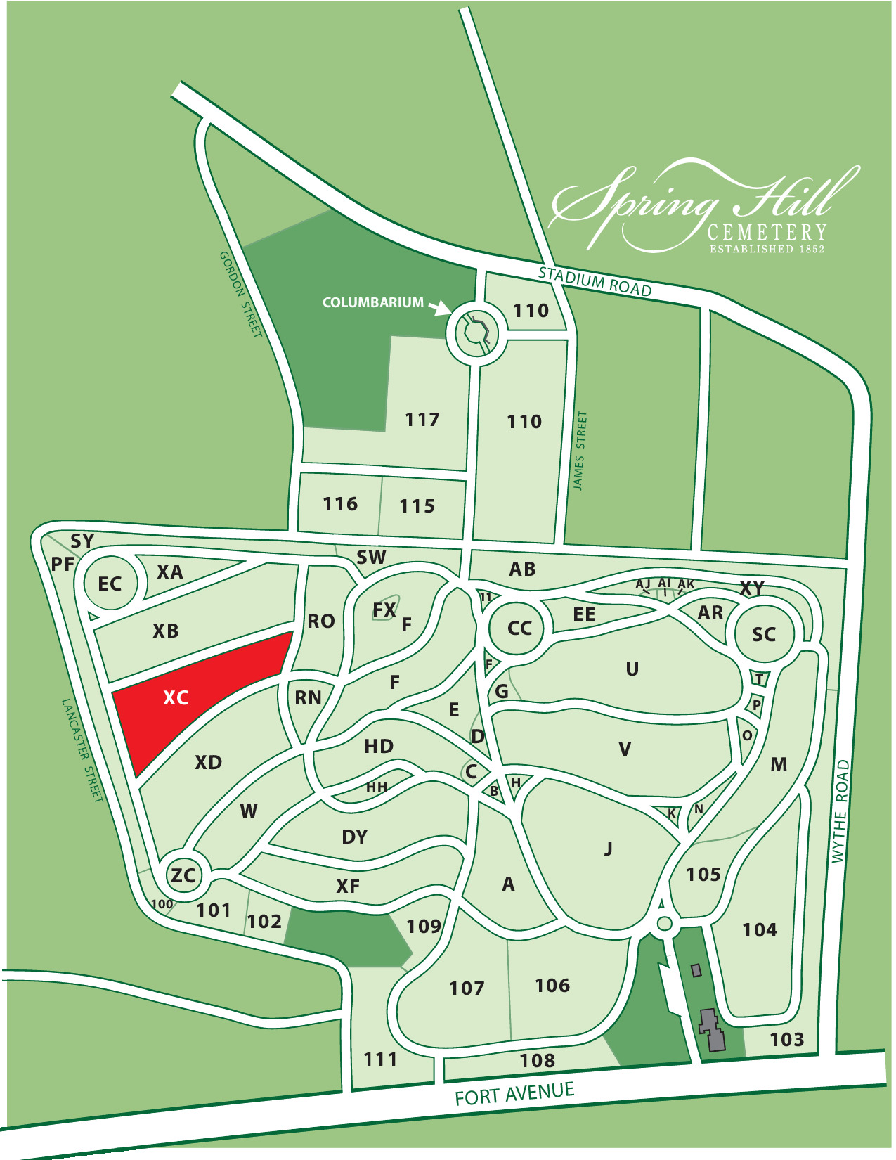 Spring Hill Cemetery | Adams, Martha Rivers